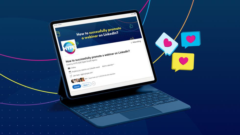 How to successfully promote a webinar on LinkedIn? | HYPE B2B Agency